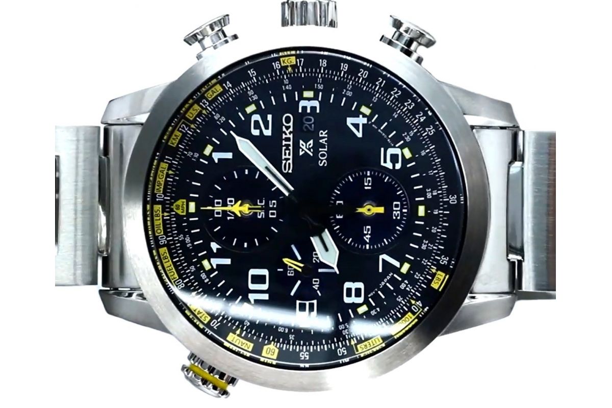 Men's Seiko Prospex pilots solar SSC369P9 Watch | Unavailable to order ...