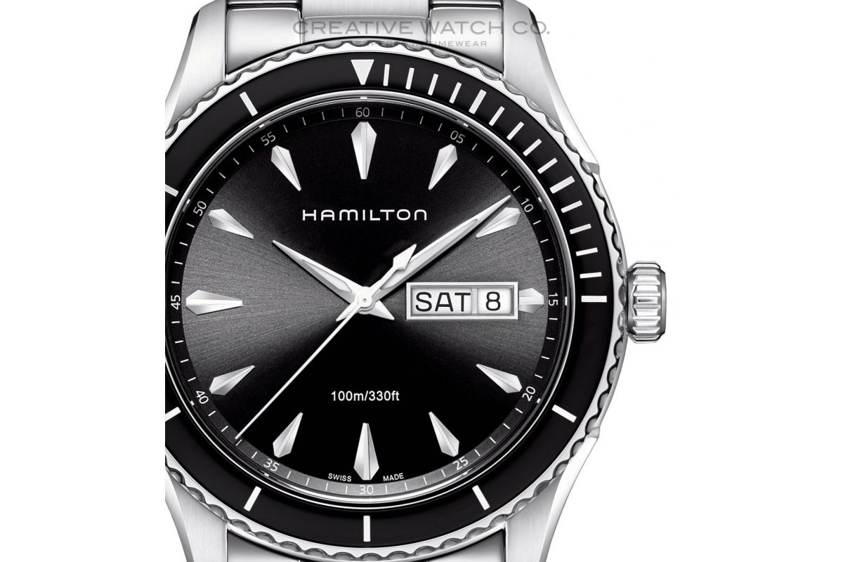 Men's Hamilton Jazzmaster Seaview Day date H37511131 Watch ...