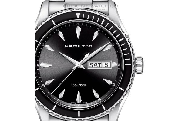 Men's Hamilton Jazzmaster Seaview Day date H37511131 Watch ...