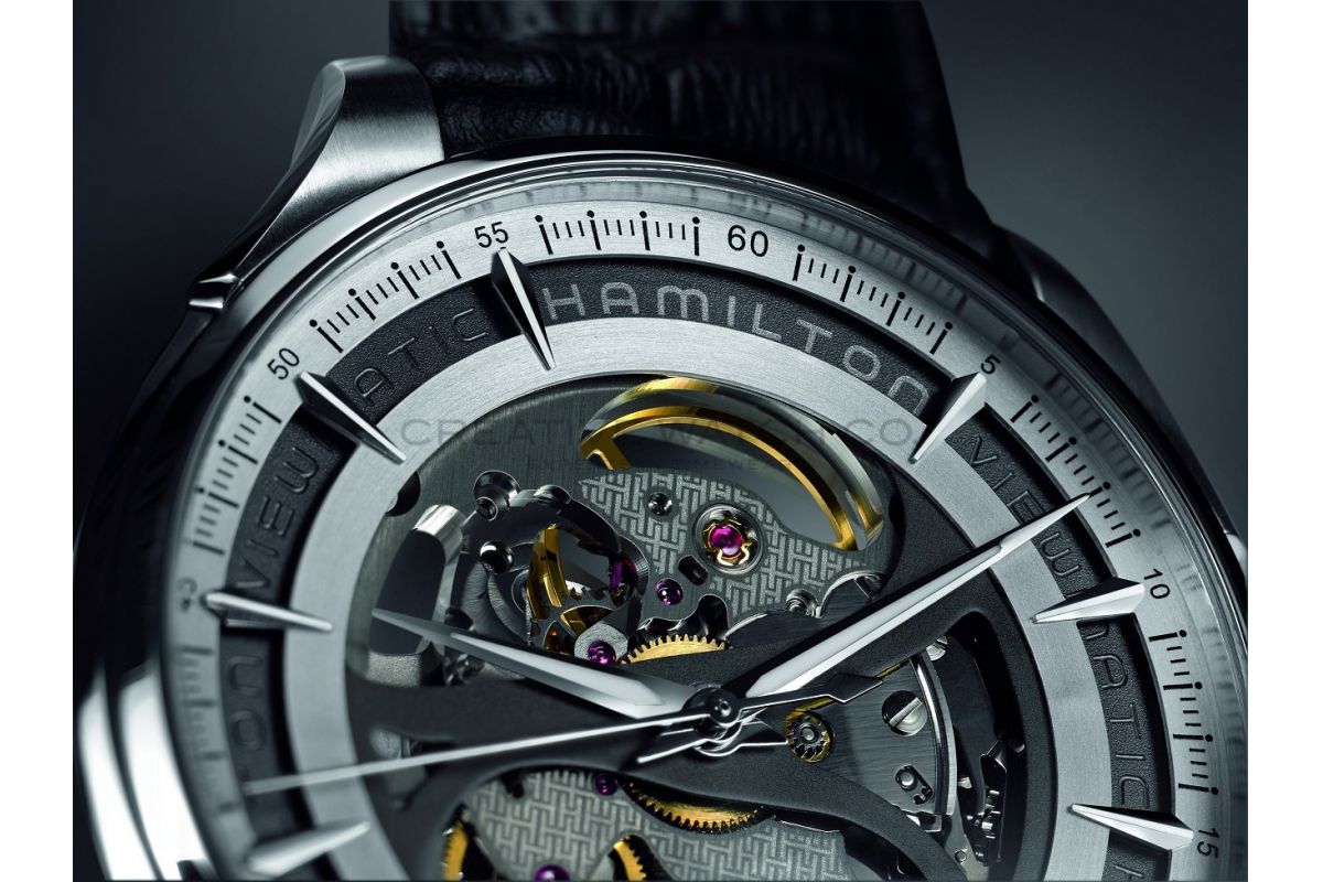 Men's Hamilton Jazzmaster Viewmatic Skeleton Gents Auto H42555751 Watch ...