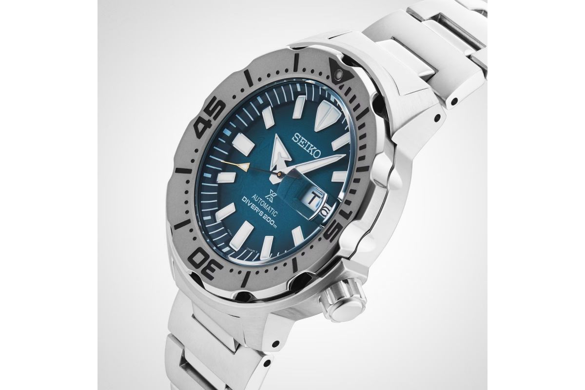 Men's Seiko Prospex Antarctica Monster Automatic Divers SRPH75K1 Watch ...