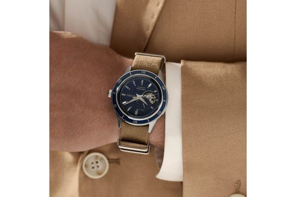 Men's Seiko Presage 1960s style on Synthetic leather nato SSA453J1 ...