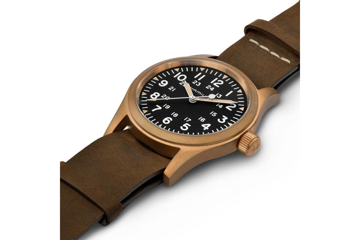 Men's Hamilton Khaki Field Mechanical Bronze Military | Creative Watch Co