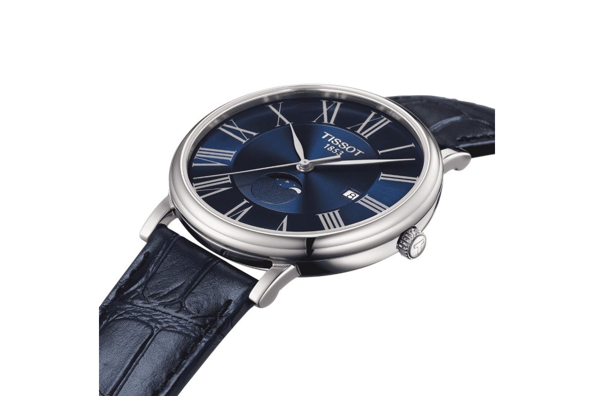 Men's Tissot Carson Premium Gent Moonphase | Creative Watch Co