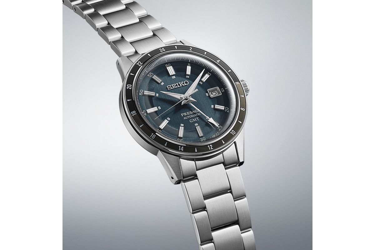 Men's Seiko Presage GMT Automatic Blue | Creative Watch Co