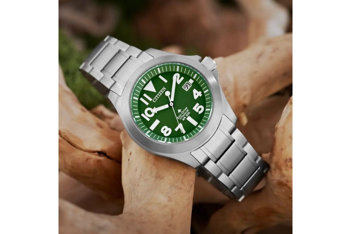 Men's Citizen Promaster Tough Titanium Green | Creative Watch Co