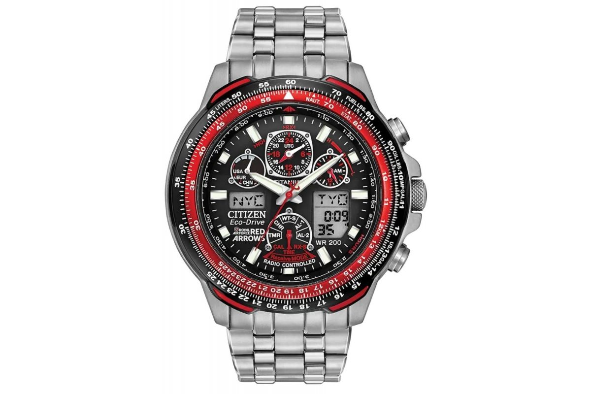 Men's Citizen Red Arrows Skyhawk A.T Super Titanium | Creative Watch Co