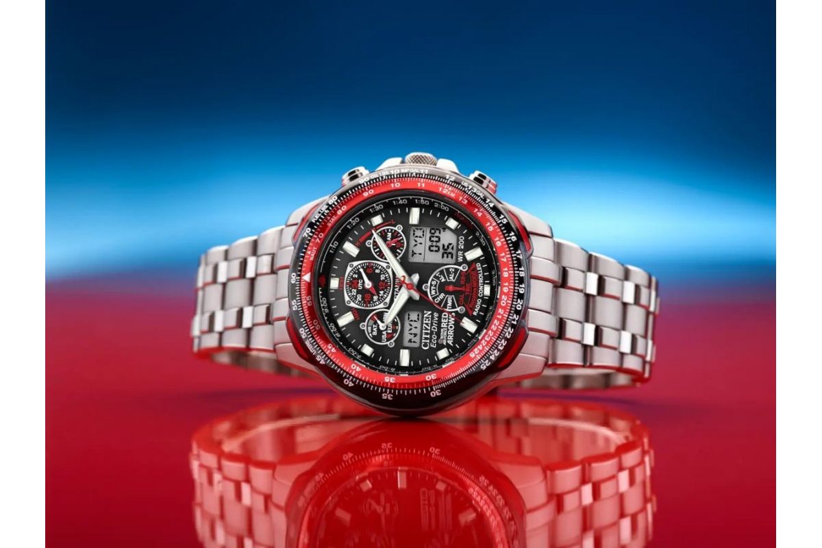 Men's Citizen Red Arrows Skyhawk A.T Super Titanium | Creative Watch Co