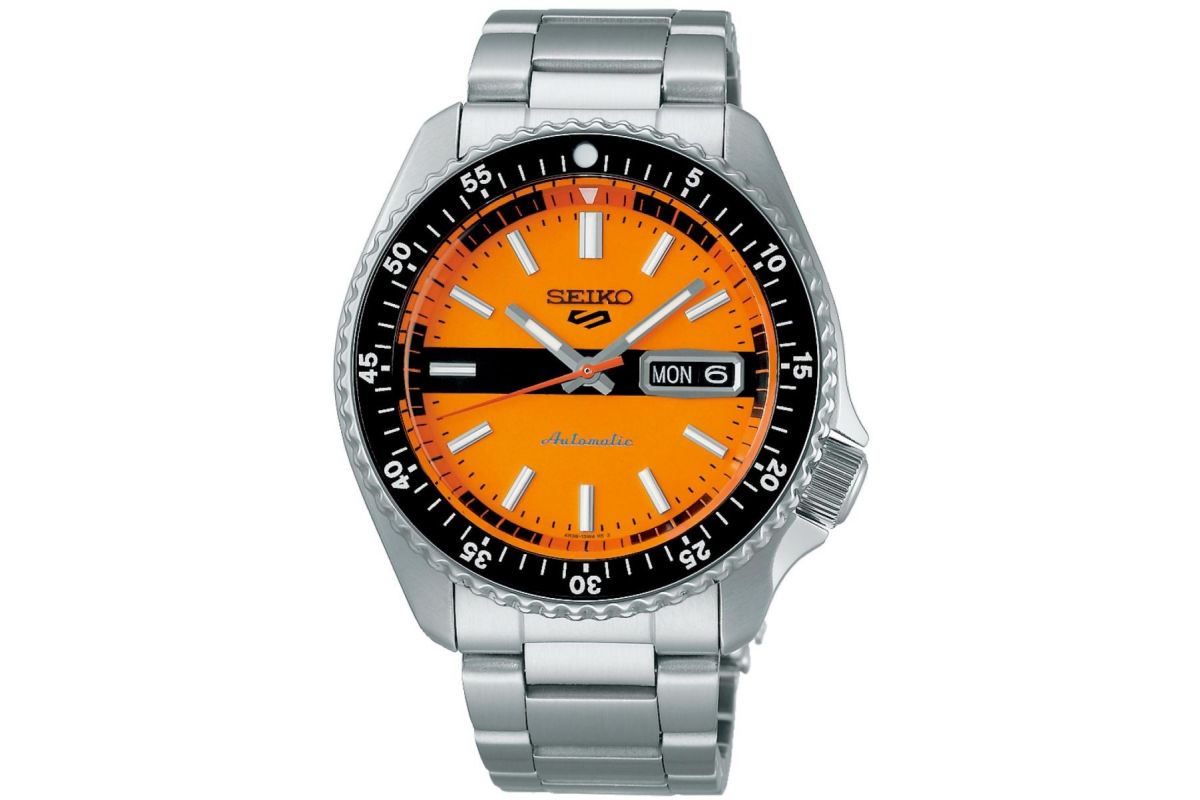 Men's Seiko 5 Sports Retro Double Hurricane SRPK11K1 Watch ...