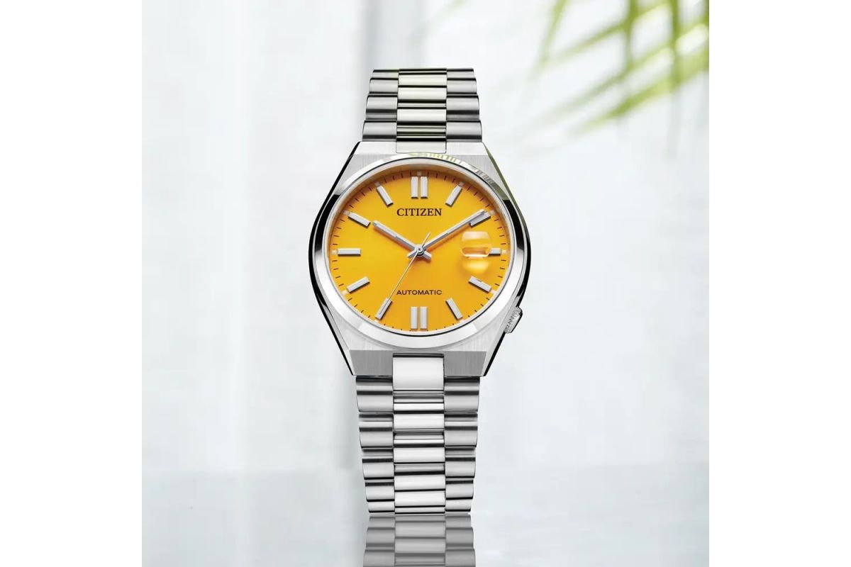 Men's Citizen Tsuyosa Yellow Dial Automatic | Creative Watch Co