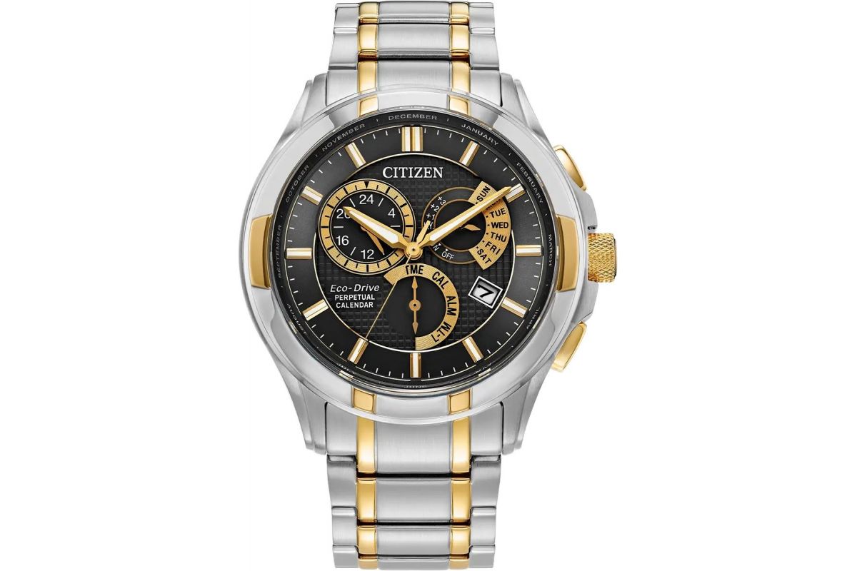 Men's Citizen Classic 8700 perpetual calendar two-tone | Creative Watch Co