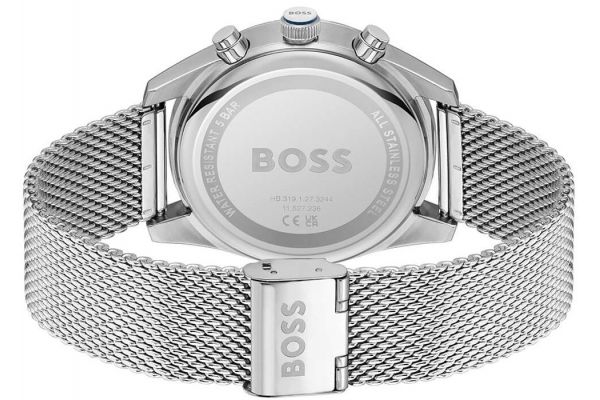 Men's Boss Skytraveller Quartz Chrono Blue | Creative Watch Co