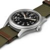 Men's Hamilton Khaki Field Mechanical 42mm Nato H69529933 Watch ...