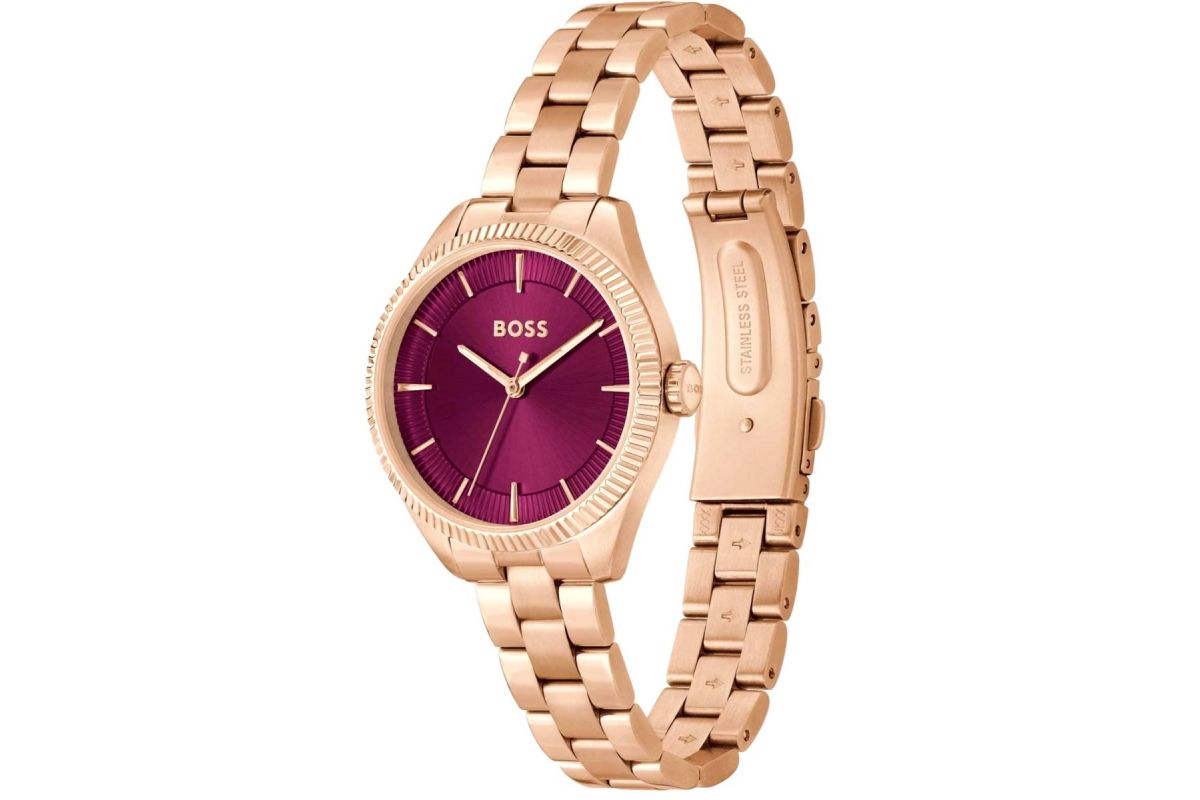 Women's Boss Sage Rose Gold Quartz 1502728 Watch | Unavailable to order ...